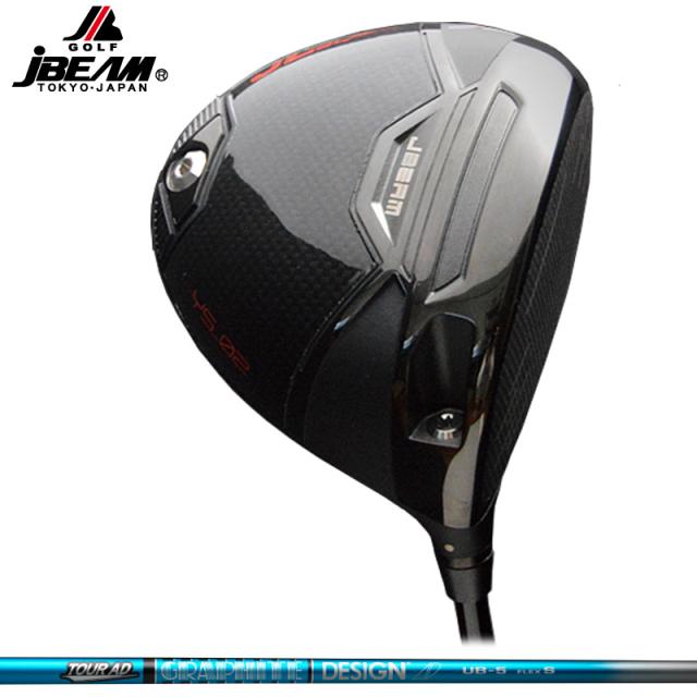 JBEAM 2025 JL BLACK ドライバー グラファイトデザイン TourAD UB 装着 ツアーAD 【カスタム】【新品】 Jビーム ジェイ エル ブラック ジェーエル BK GOLF シャフト 地クラブ
