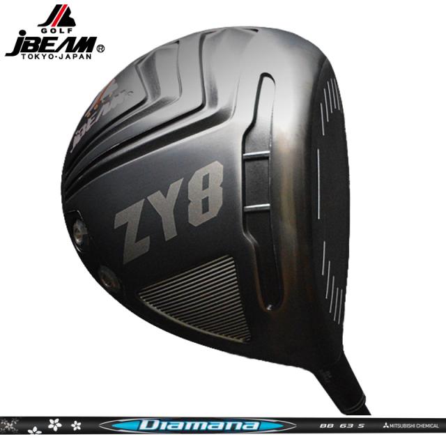 JBEAM ZY-8 ドライバー 三菱ケミカル Diamana BB 装着 ディアマナ【カスタム】【新品】 Jビーム GOLF シャフト ディアマナ  地クラブ