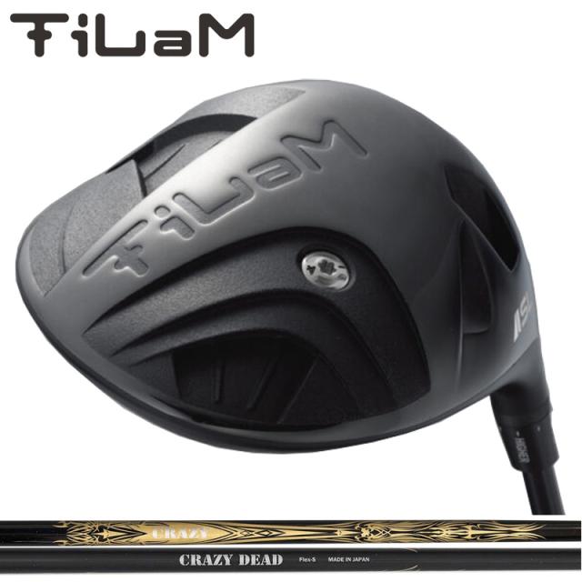 TiLaM ティラム 超高反発 ドライバー 1st EDITION クレイジー DEAD 装着 CRAZY デッド 1W 【カスタム】【新品】 チタン GOLF シャフト 地クラブ