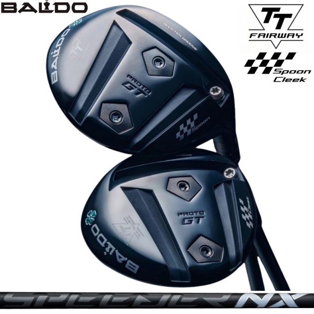 バルド 2025 TT フェアウェイウッド GT プロト Fujikura SPEEDER NX BLACK 装着 フジクラ スピーダー ブラック 【カスタム】【新品】 PROTO SPOON CLEEK 地クラブ
