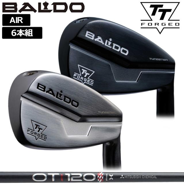バルド 2024 TT FORGED AIR アイアン 6本組(＃5-P) 三菱ケミカル OT TOUR IRON 装着 カーボン 【カスタム】【新品】 BALDO フォージド エアー 中空 アイアンセット ゴルフ クラブ TOUR SATIN BLACK