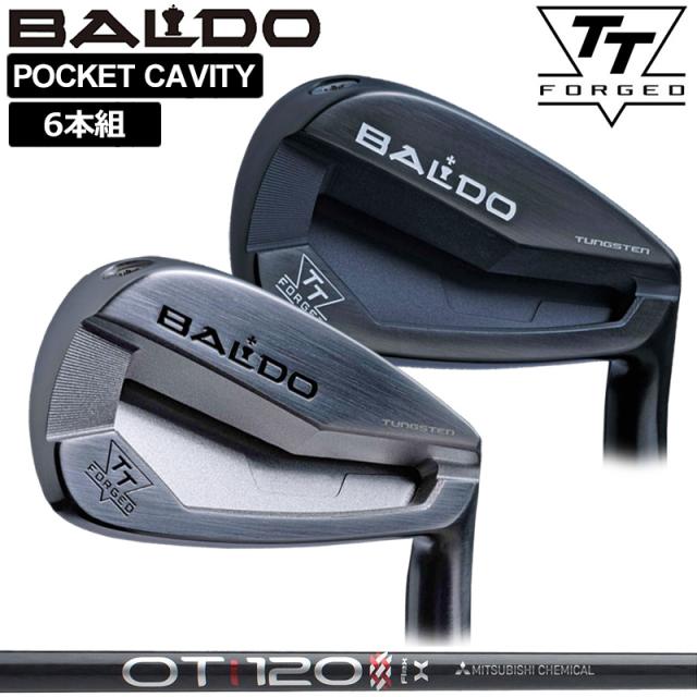 バルド 2024 TT FORGED PC アイアン 6本組(＃5-P) 三菱ケミカル OT TOUR IRON 装着 ツアー 【カスタム】【新品】 BALDO フォージド ポケットキャビティ アイアンセット ゴルフ クラブ TOUR SATIN BLACK