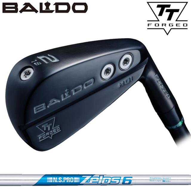 バルド 2025 TT ハイブリッド アイアン HDI ブラック 日本シャフト ZELOS 6 装着 ゼロス6 スチール 【カスタム】【新品】 ドライビング BALDO HYBRID DRIVING IRON Black ゴルフ クラブ