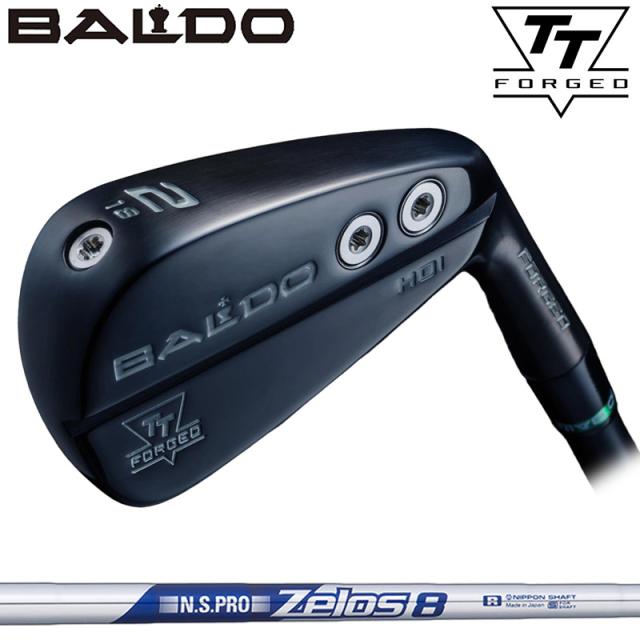 バルド 2025 TT ハイブリッド アイアン HDI ブラック 日本シャフト ZELOS 8 装着 ゼロス8 スチール 【カスタム】【新品】 ドライビング BALDO HYBRID DRIVING IRON Black ゴルフ クラブ