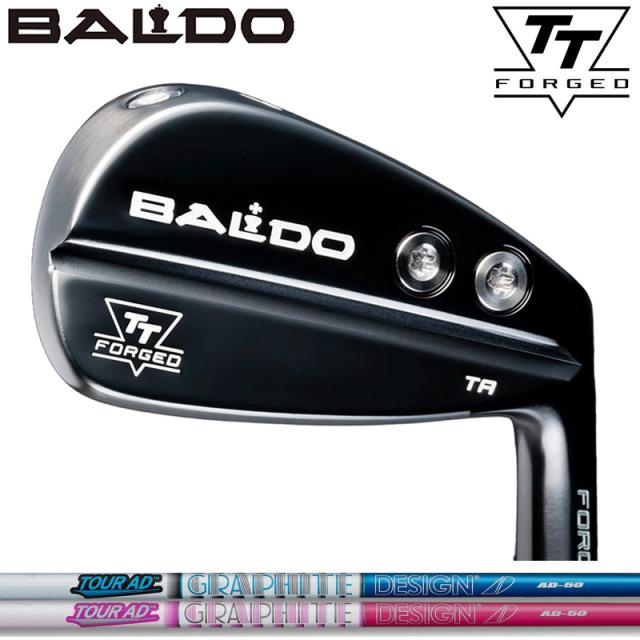 バルド 2025 TT FORGED ツアー エアー アイアン ブラック 6本組 グラファイトデザイン TourAD AD-50 装着 カーボン 【カスタム】【新品】 BALDO フォージド TA AIR アイアンセット ゴルフ クラブ