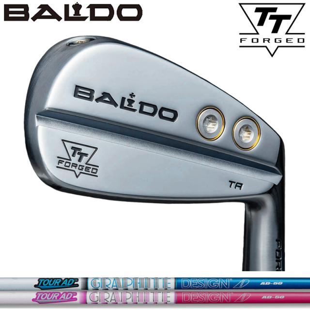 バルド 2025 TT FORGED ツアー エアー アイアン サテン 6本組 グラファイトデザイン TourAD AD-50 装着 カーボン 【カスタム】【新品】 BALDO フォージド TA AIR アイアンセット ゴルフ クラブ