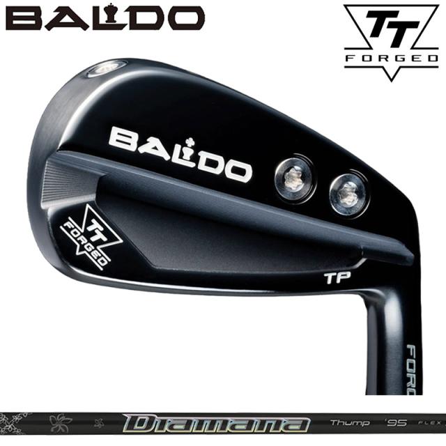 バルド 2025 TT FORGED ツアー ポケット アイアン ブラック 6本組 三菱ケミカル Diamana Thump Iron 装着 ディアマナ サンプ カーボン 【カスタム】【新品】 BALDO フォージド TP アイアンセット ゴルフ クラブ