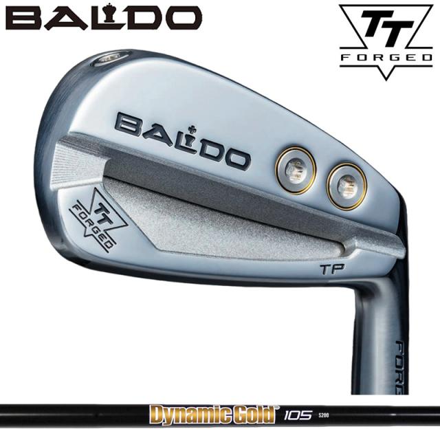 バルド 2025 TT FORGED ツアー ポケット アイアン サテン 6本組 トゥルーテンパー ダイナミックゴールド 105 ONYX BLACK 装着 オニキス 【カスタム】【新品】 BALDO フォージド TP アイアンセット ゴルフ クラブ