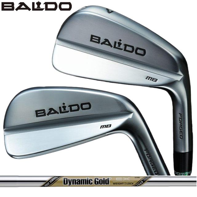 バルド 2025 フォージド マッスルバック アイアン MB 6本組(5-PW) トゥルーテンパー ダイナミックゴールド EX TOURISSUE 装着 スチール 【カスタム】【新品】 BALDO FORGED アイアンセット ゴルフクラブ