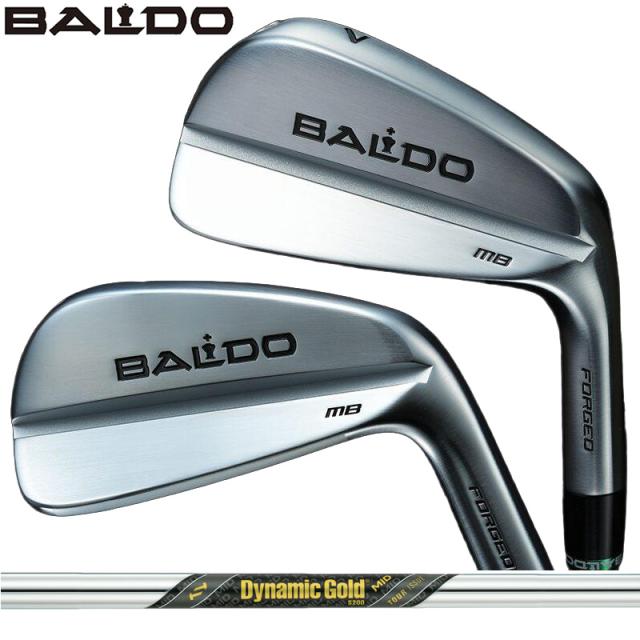 バルド 2025 フォージド マッスルバック アイアン MB 6本組(5-PW) ダイナミックゴールド MID TOUR ISSUE 装着 ミッド ツアーイシュー 【カスタム】【新品】 BALDO FORGED アイアンセット ゴルフクラブ