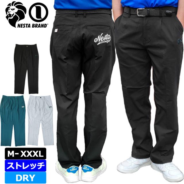 ネスタブランド メンズ ロングパンツ 吸汗速乾 ストレッチ エアリー 232BB1800 【新品】SAAR NESTA BRAND ロンパン ボトムス ファッション ネスタゴルフ
