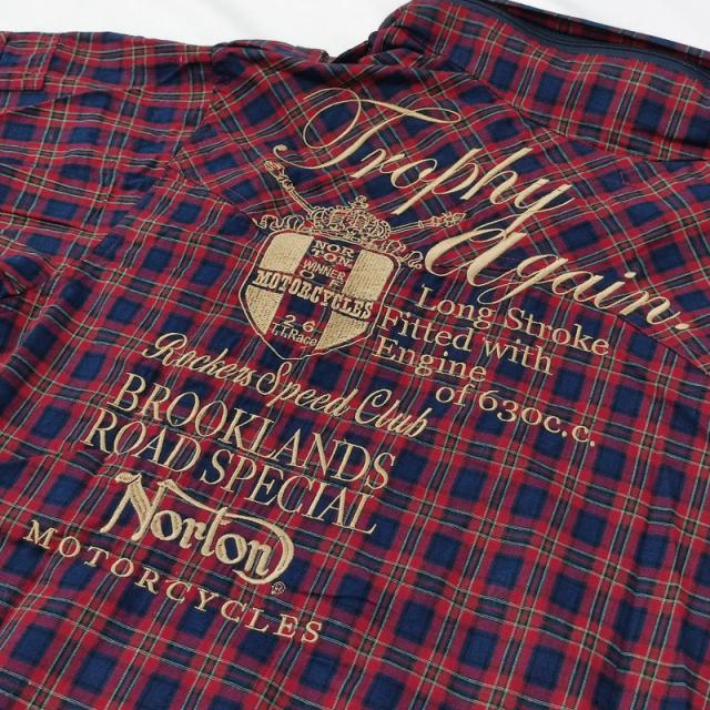 SALE特価】ノートン ボリュームネック 長袖 シャツ 223N1500 ネル