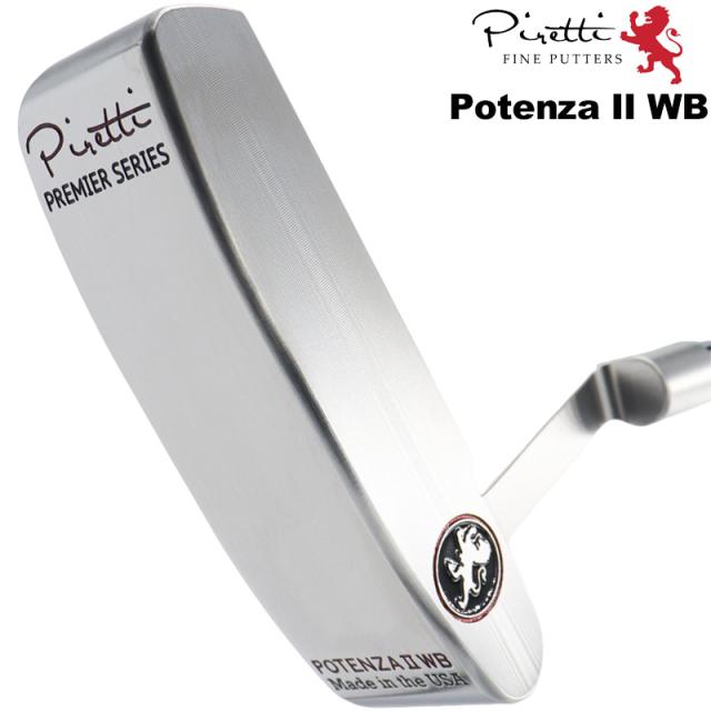 ピレッティ パター ポテンザ II WB プレミアシリーズ Potenza II WB Premier Putter 【日本正規品】【新品】 Piretti 303 ステンレス ゴルフクラブ ピン型