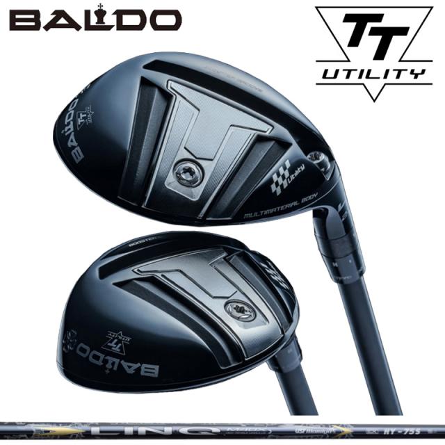 バルド 2024 TT ユーティリティ UST Mamiya LIN-Q EX HY 装着 リンク マミヤ BALDO UTILITY 【カスタム】【新品】 地クラブ ティー ティー 可変式 ...