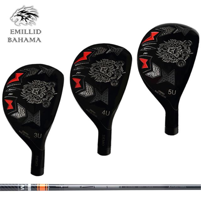 エミリッド バハマ CV8 ユーティリティ 三菱ケミカル TENSEI CK Pro Orange Hybrid(370Tip) 装着 TENSEI カーボン EMILLID BAHAMA 【カスタム】【新品】 CV-8 シャフト  地クラブ