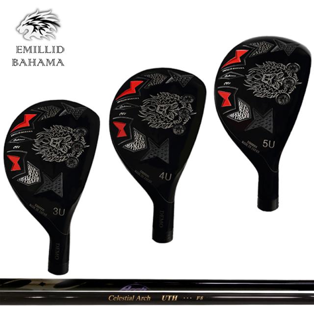 エミリッド バハマ CV8 ユーティリティ ARCH UTH 装着 アーチ ユーティーエイチ カーボン EMILLID BAHAMA 【カスタム】【新品】 CV-8 シャフト  地クラブ
