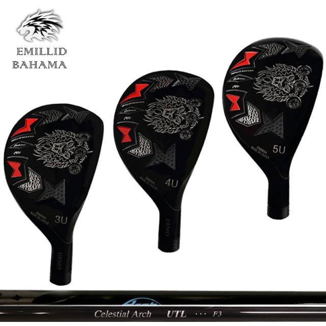 エミリッド バハマ CV8 ユーティリティ ARCH UTL 装着 アーチ ユーティーエル カーボン EMILLID BAHAMA 【カスタム】【新品】 CV-8 シャフト  地クラブ