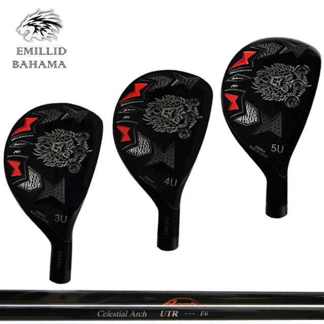 エミリッド バハマ CV8 ユーティリティ ARCH UTR 装着 アーチ ユーティーアール カーボン EMILLID BAHAMA 【カスタム】【新品】 CV-8 シャフト  地クラブ
