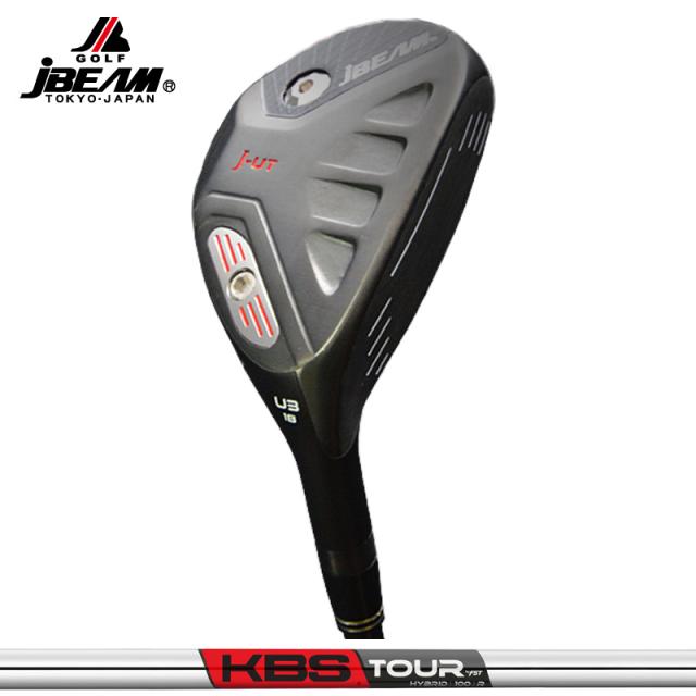 JBEAM J-UT ユーティリティ KBS HYBRID 装着 スチール 【カスタム】【新品】  ハイブリッド JUT Jビーム UTILITY GOLF シャフト 地クラブ