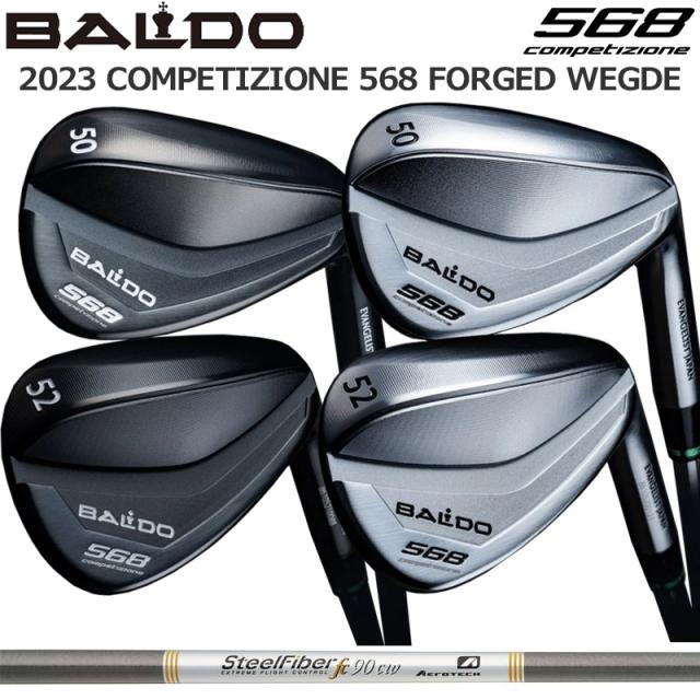 バルド コンペチオーネ 568 フォージド ウェッジ Aerotech Steel Fiber FC series 装着 エアロテック スチールファイバー BALDO COMPETIZIONE FORGED WEDGE TOUR KNIGHT＆SATIN 【カスタム】【新品】 AW SW ナイト サテン