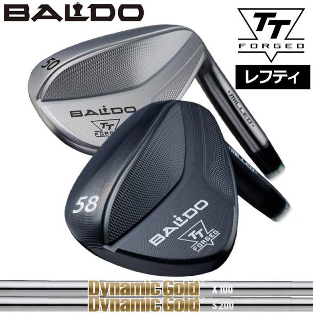 バルド レフティ 2024  TT フォージド ウェッジ トゥルーテンパー ダイナミックゴールド HT 装着 NEWデザイン 【カスタム】【新品】 BALDO FORGED MILLED WEDGE クラブ TTウェッジ TOUR SATIN BLACK