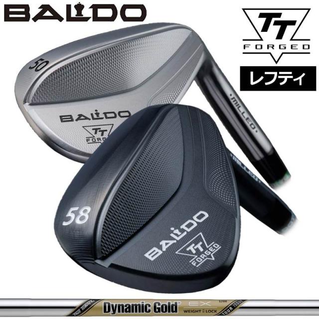 バルド レフティ 2024 TT フォージド ウェッジ トゥルーテンパー ダイナミックゴールド EX 装着 TOURISSUE 【カスタム】【新品】 BALDO FORGED MILLED WEDGE クラブ TTウェッジ TOUR SATIN BLACK