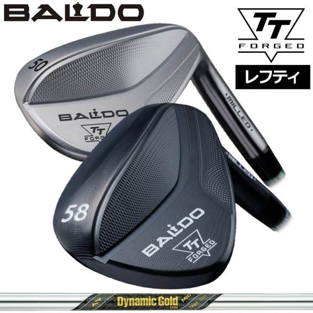 バルド レフティ 2024  TT フォージド ウェッジ ダイナミックゴールド MID TOUR ISSUE 装着 ミッド ツアーイシュー 【カスタム】【新品】 BALDO FORGED MILLED WEDGE クラブ TTウェッジ TOUR SATIN BLACK