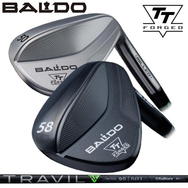 バルド 2024  TT フォージド ウェッジ フジクラ TRAVIL IRON 装着 トラビル シャフト 【カスタム】【新品】 BALDO FORGED MILLED WEDGE クラブ TTウェッジ TOUR SATIN BLACK