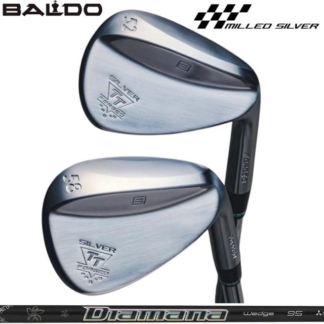 バルド 2025 TT フォージド ウェッジ プロト シルバー 三菱ケミカル Diamana Thump Wedge 装着 ディアマナ サンプ カーボン 【カスタム】【新品】 BALDO PROTO FORGED クラブ