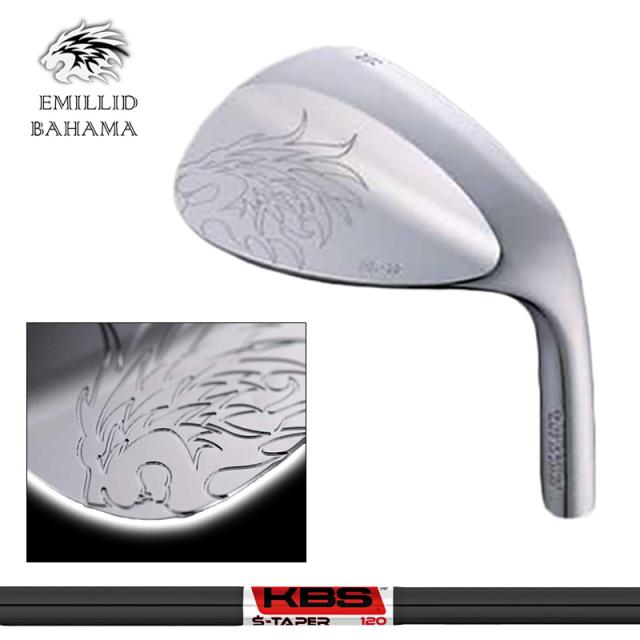 エミリッド バハマ EB-99 ウェッジ KBS S-TAPER Black PVD 装着 ツアー スチール 【カスタム】【新品】 EB99 EMILLID BAHAMA WEDGE 軟鉄 バハマウェッジ GOLF 地クラブ