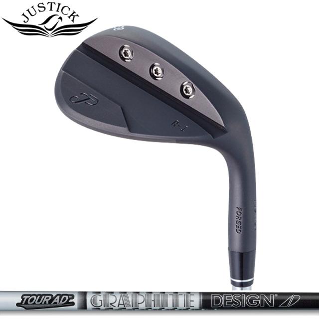 ジャスティック JPフォージド R-1 ウェッジ グラファイトデザイン TourAD AD-105/115 装着 カーボン 【カスタム】【新品】 プロシード JP-FORGED R1 WEDGE フォージド JUSTICK GOLF 地クラブ