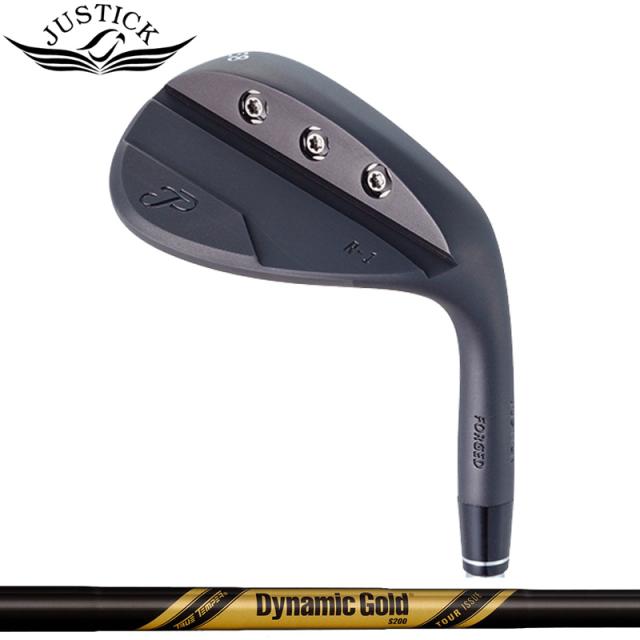 ジャスティック JPフォージド R-1 ウェッジ ダイナミックゴールド ツアーイシュー オニキスPCB 装着 スチール 【カスタム】【新品】 プロシード JP-FORGED R1 WEDGE フォージド JUSTICK GOLF 地クラブ