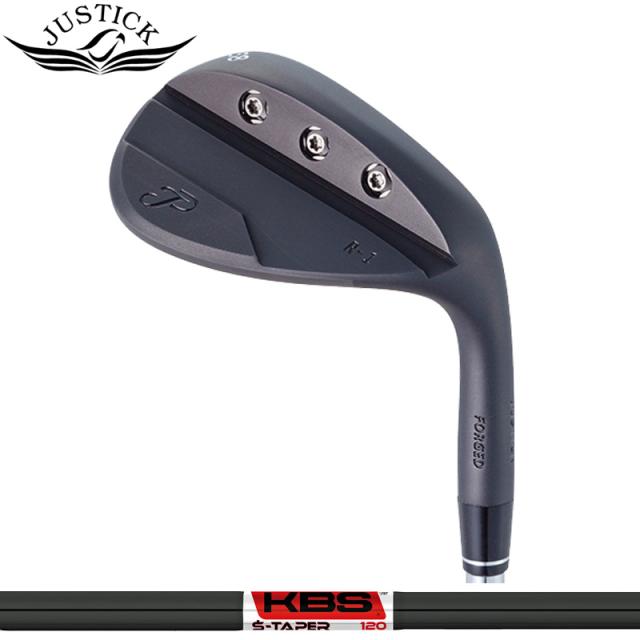 ジャスティック JPフォージド R-1 ウェッジ KBS S-TAPER Black PVD 装着 スチール ツアー 【カスタム】【新品】 プロシード JP-FORGED R1 WEDGE フォージド JUSTICK GOLF 地クラブ