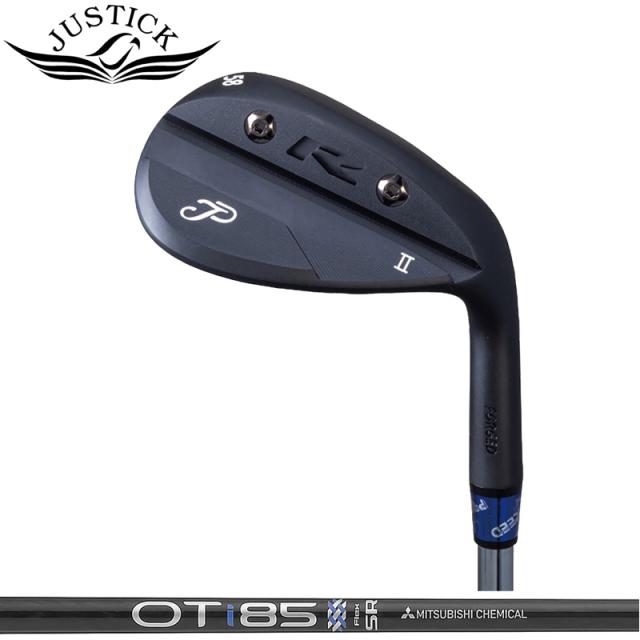 ジャスティック JPフォージド R2 ウェッジ 三菱ケミカル OT IRON 装着 NEW カーボン 黒 【カスタム】【新品】 JUSTICK JP-FORGED R-2 R-II クラブ 軟鉄