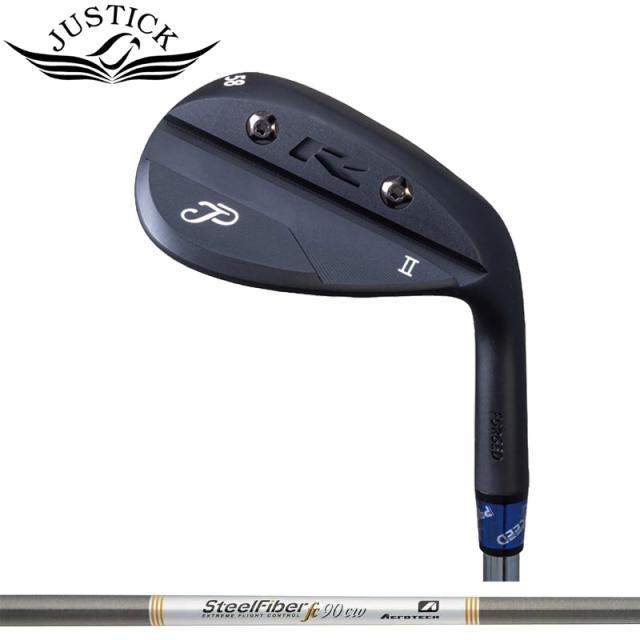 ジャスティック JPフォージド R2 ウェッジ Aerotech Steel Fiber FC series 装着 エアロテック スチールファイバー 【カスタム】【新品】 JUSTICK JP-FORGED R-2 R-II クラブ 軟鉄
