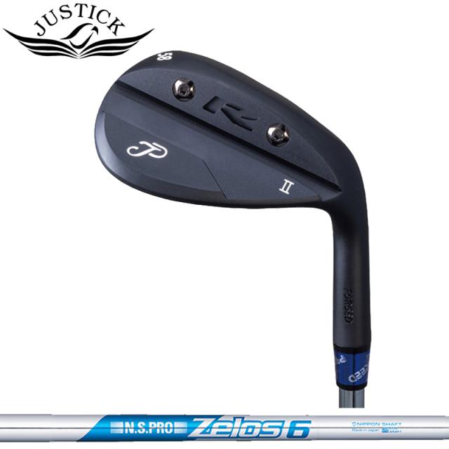 ジャスティック JPフォージド R2 ウェッジ 日本シャフト ZELOS 6 装着 ゼロス6 スチール 【カスタム】【新品】 JUSTICK JP-FORGED R-2 R-II クラブ 軟鉄