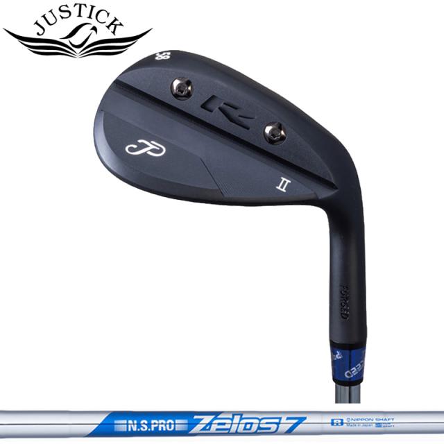 ジャスティック JPフォージド R2 ウェッジ 日本シャフト ZELOS 7 装着 ゼロス7 スチール 【カスタム】【新品】 JUSTICK JP-FORGED R-2 R-II クラブ 軟鉄