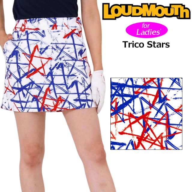 ラウドマウス レディース スカート インナー付 Trico Stars トリコスターズ 763351(355) 【メール便発送】【日本規格】【新品】SAAR Loudmouth スコート APR3