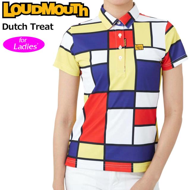 ラウドマウス レディース 半袖 ポロシャツ Dutch Treat ダッチトリート 762654 (321) 【メール便発送】【日本規格】【新品】RAAR Loudmouth トップス 派手 APR3