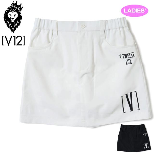 V12 ゴルフ スカート LX V SKIRT VLX2210-SK01 ヴィ・トゥエルヴ 【新品】RAAR ゴルフウェア レディース レディスウェア スコート V12 GOLF MAY3