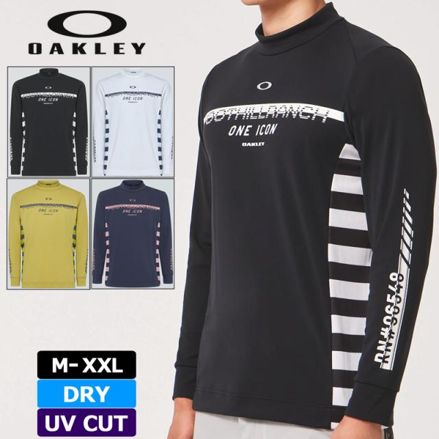 オークリー メンズ モックネック 長袖シャツ FOA404243 OAKLEY EMPHATIC MX LS MOCK【メール便発送】【新品】RCBR ゴルフウェア メンズウェア 長袖 シャツ OCT2