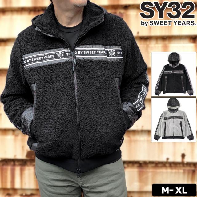 【SALE特価】SY32 GOLF メンズ フルジップ 長袖 ブルゾン SOFT BOA WIND STOP ZIP UP PARKER JK SYG-22A47 シープボア 防寒 【新品】RCBR エスワイ ジャケット パーカー ゴルフウェア メンズウェア DEC2