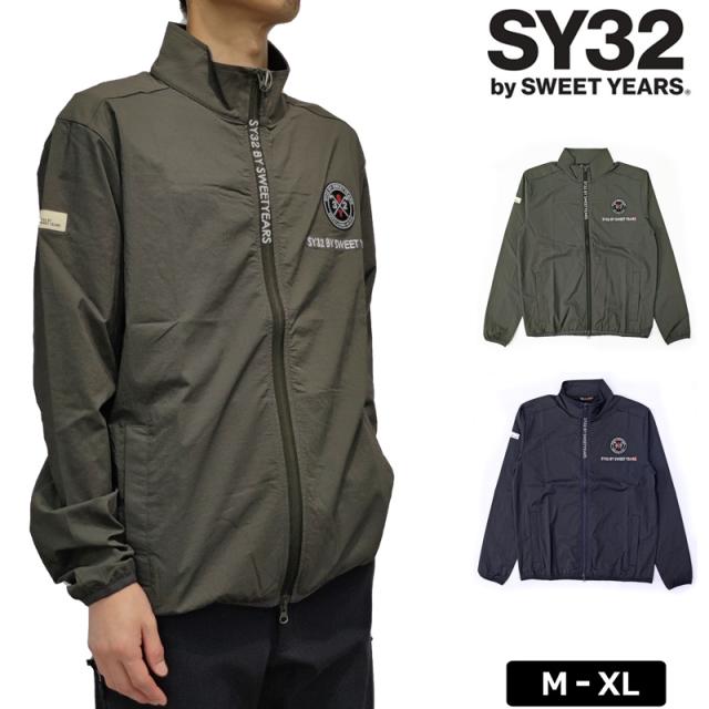 【SALE特価】SY32 GOLF メンズ フルジップ 長袖 ジャケット PIN STRIPE JACKET SYG-2128 【新品】RCBR エスワイサーティートゥ ゴルフウェア メンズウェア JUL3