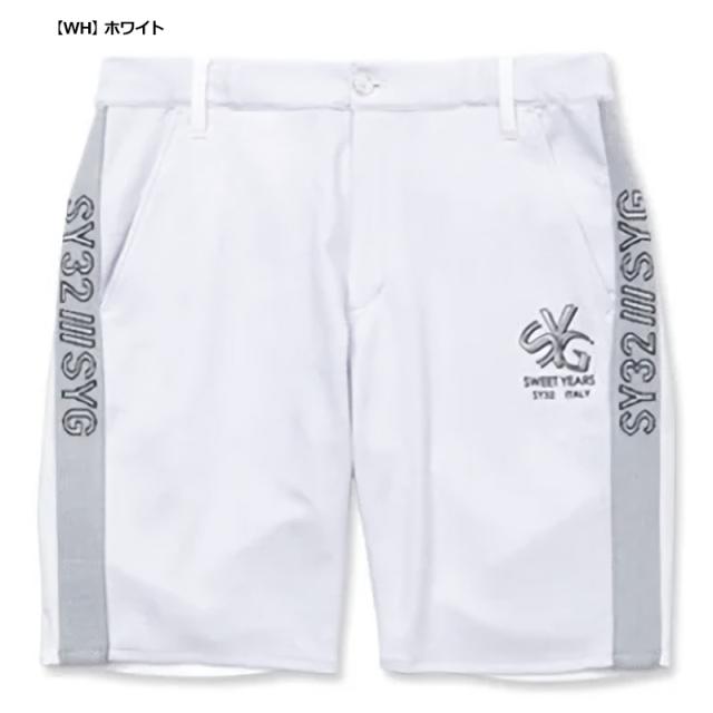 SY32 GOLF メンズ 吸汗速乾 ストレッチ ショートパンツ SYG-24S11 SYG
