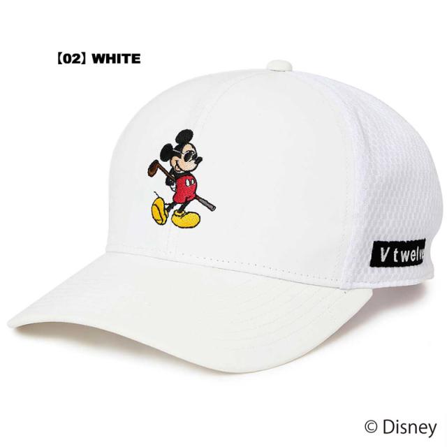 V12 ゴルフ × ディズニーコラボ 2025 メッシュキャップ SM CAP V122515