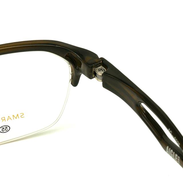エーグル 美肌ケア ダテメガネ AG-6028 col.3 55mm AIGLE 伊達 UV