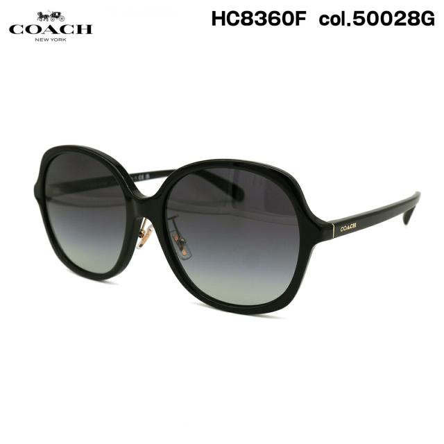 コーチ サングラス HC8360F col.50028G 58mm COACH アジアンフィット UVカット 紫外線カット 国内正規品 新品