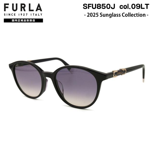 フルラ サングラス 2025 SFU850J col.09LT 51mm FURLA アジアンフィット 国内正規品 紫外線カット UVカット