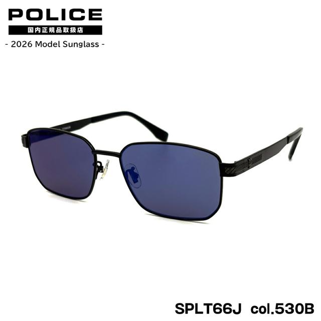 ポリス サングラス 2026 SPLT66J col.530B 57mm アジアンフィット POLICE GRIND 国内正規品 紫外線カット UVカット