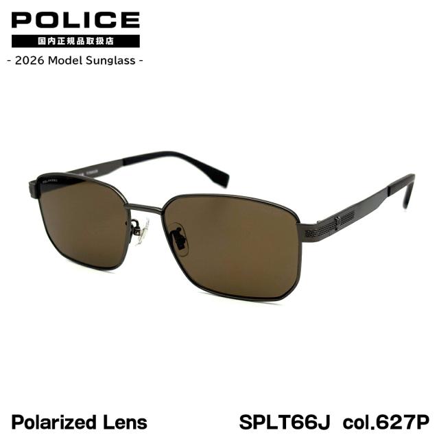 ポリス 偏光 サングラス 2026 SPLT66J col.627P 57mm アジアンフィット POLICE GRIND 国内正規品 紫外線カット UVカット